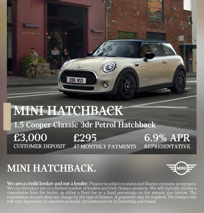 New MINI for Sale | New MINI Offers | Vertu Motors