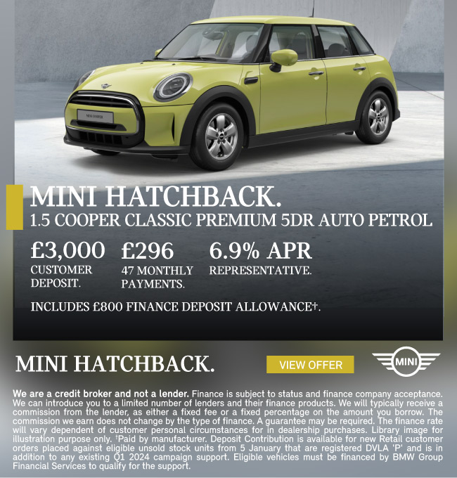 New and Used MINI Cars | MINI Servicing | Vertu Motors