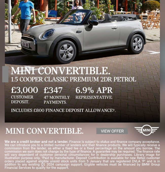 New and Used MINI Cars | MINI Servicing | Vertu Motors