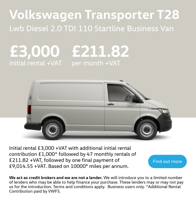 New Volkswagen Vans | VW Commercials | Vertu Motors