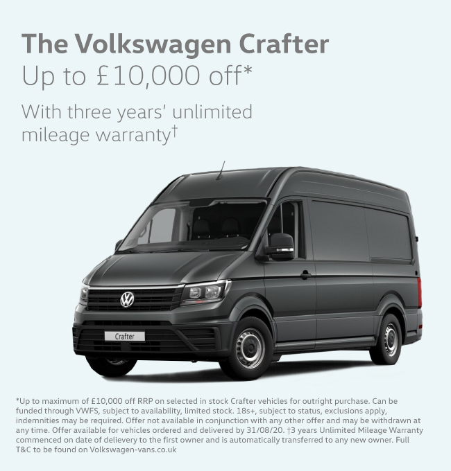 New Volkswagen Vans | VW Commercials | Vertu Motors