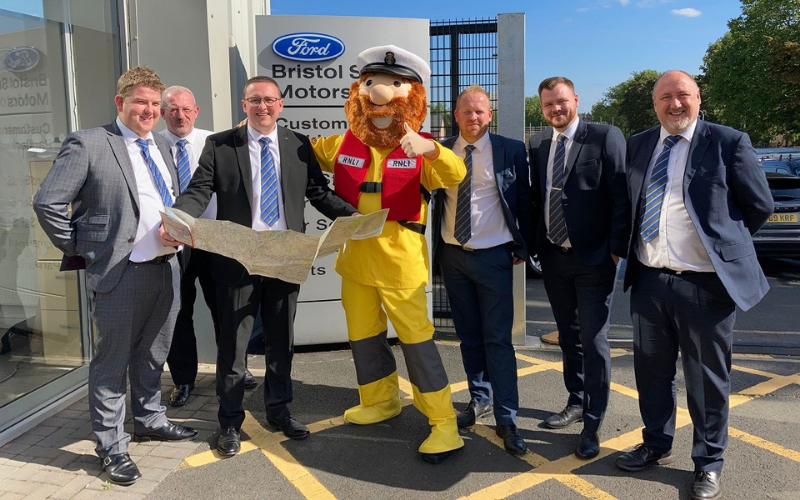 Bristol Street Motors Ford Colleagues Scale The Welsh Heights For RNLI ...