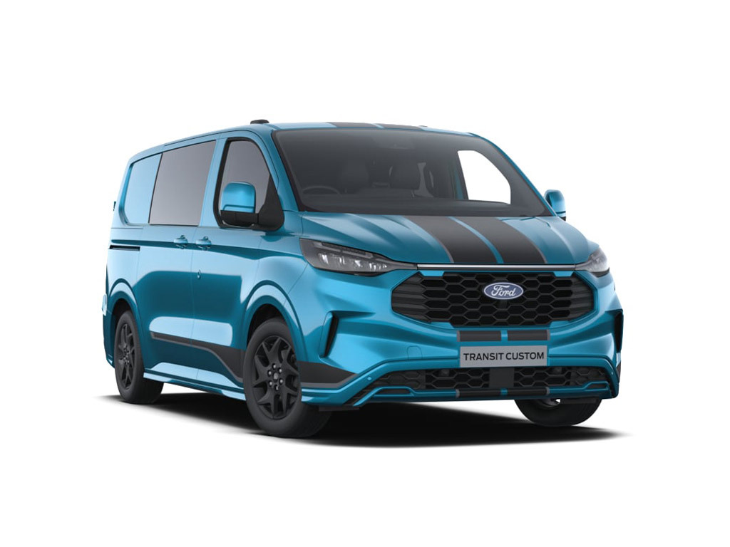 New Ford Transit Custom 320 L1 Diesel Awd 2.0 EcoBlue 170ps H1 Double ...