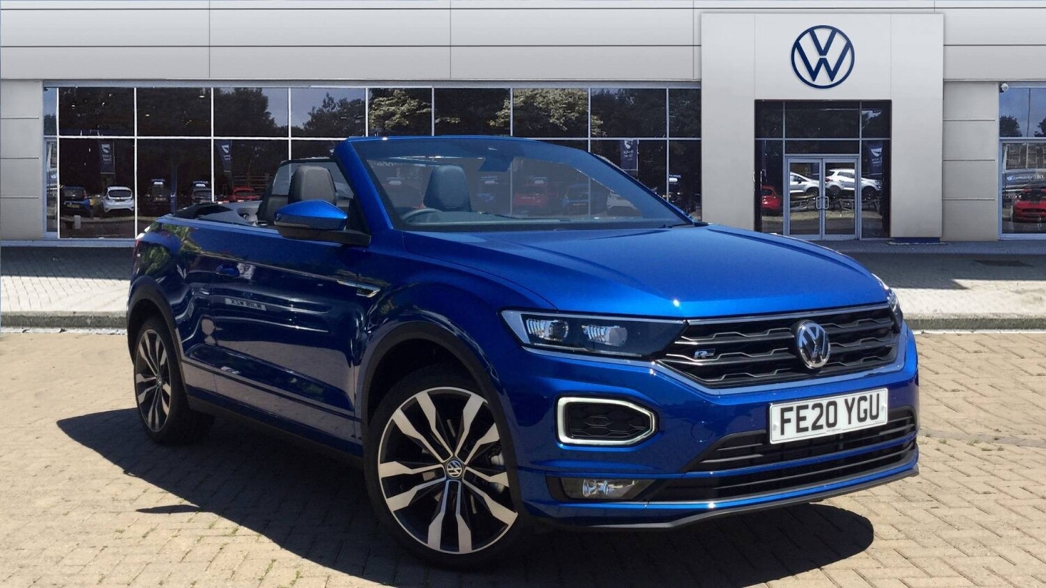 Used Volkswagen T-Roc 1.5 TSI R Line 2dr Petrol Cabriolet for Sale ...