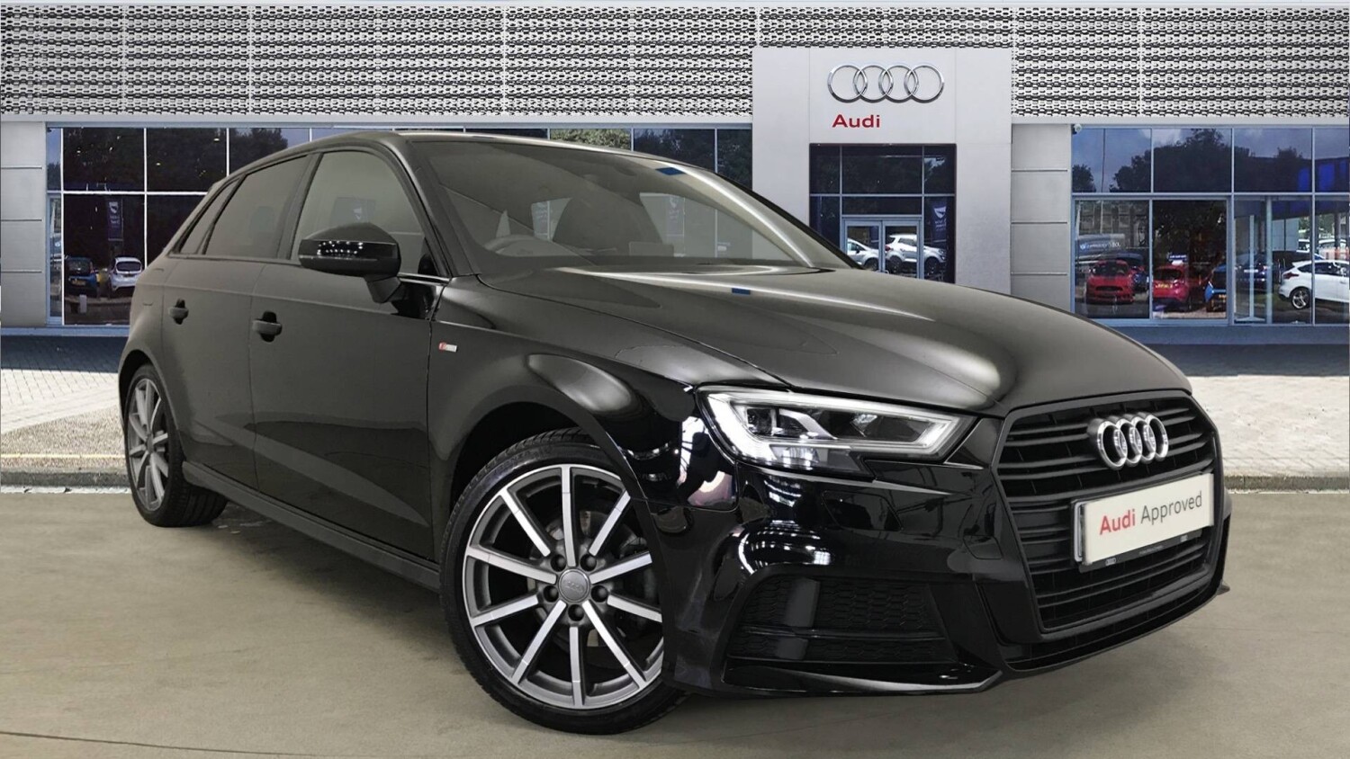 Used Audi A3 35 TFSI Black Edition 5dr S Tronic Petrol Hatchback for ...