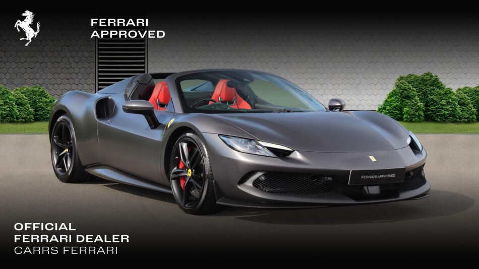 Used Ferrari 296 GTS 3.0T V6 Spider 2dr Petrol Plug-in Hybrid F1 DCT ...